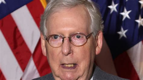 Senator Mitch McConnell Hospitalized After Falling At D C Hotel