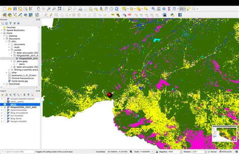 Raster Data Rendering Incorrectly In Qgis Geographic Information