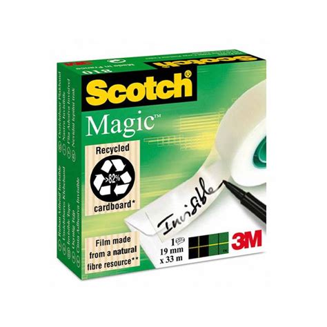 Pack Cinta Adhesiva Invisible Scotch 29416 20milproductos