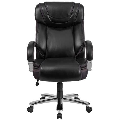 Flash Furniture Hercules Series Big And Tall 500 Lb Rated Brown
