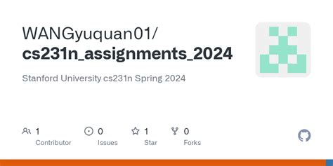 Github Wangyuquan Cs N Assignments Stanford University