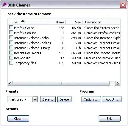Disk Cleaner Disk Cleanup System Tools For USB