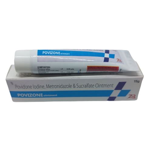 Povidone Iodine Metronidazole And Sucralfate Ointment Packaging Size G At Rs Box In Sas Nagar