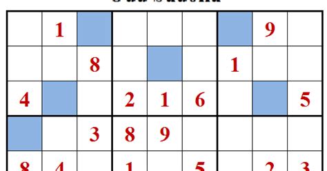 Odd Sudoku Fun With Sudoku