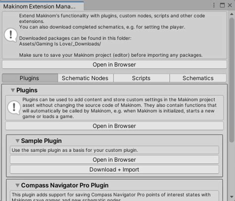 Schematic Nodes Overview Makinom