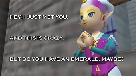 Oot The Legend Of Zelda X Carly Rae Jepsen A Parody Rzelda