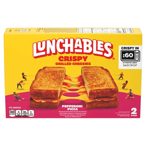 Lunchables Grilled Cheesies Kraft Heinz Lunchables