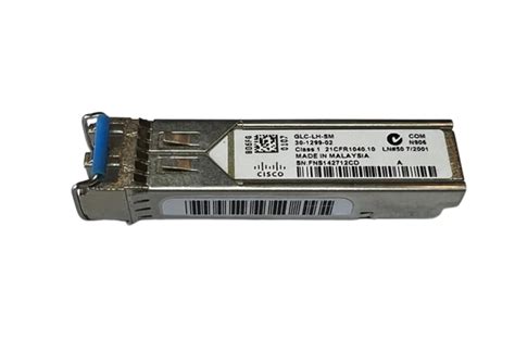 Cisco Glc Lh Sm Com Sfp 1000base Lxlh 10 Km 1gb Transceiver Mpn 30