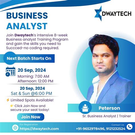 dwaytech business analyst training on linkedin businessanalyst