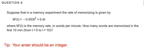 answered question 8 suppose that in a memory… bartleby