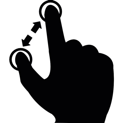 Enlarge Touch Screen Vector SVG Icon SVG Repo