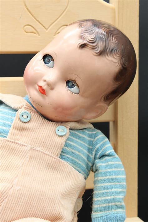 Antique 1940s Effanbee Compo 12 Mickey Tommy Tucker Flirty Doll Orig Clothes 4684885703