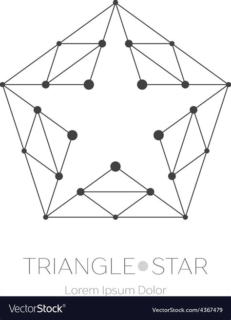 Line Designs Geometry Star