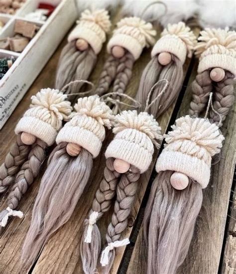 Поделки из ниток пряжи и джута на Новый год 2024 100 лучших идей Christmas Craft Show