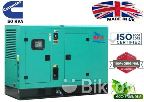 Cumminsuk 60 Kva Diesel Type Generatorwith Foreign Canopy For