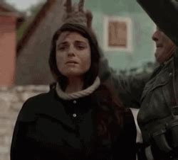Woman Execution Tied Up Noose 
