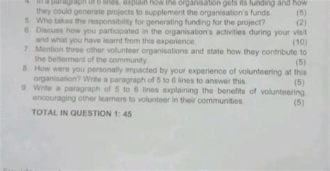 Ma Paragraph Or Lines Explain How The Studyx