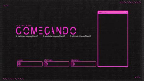 Stream Overlay Code On Behance