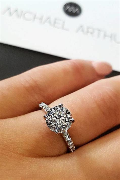 30 Simple Engagement Rings For Girls Who Love Classic Oh So Perfect