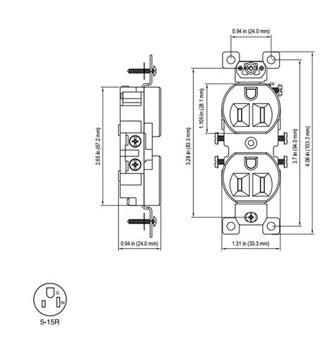 Duplex Receptacle Dimensions At Maria Kring Blog