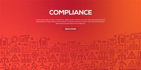 유행 선형 스타일의 준수를 위한 디자인 템플릿과 요소의 벡터 세트규정 준수와 관련 된 선형 아이콘으로 완벽 한 패턴벡터 동조에 대한 스톡 벡터 아트 및 기타 이미지 Istock