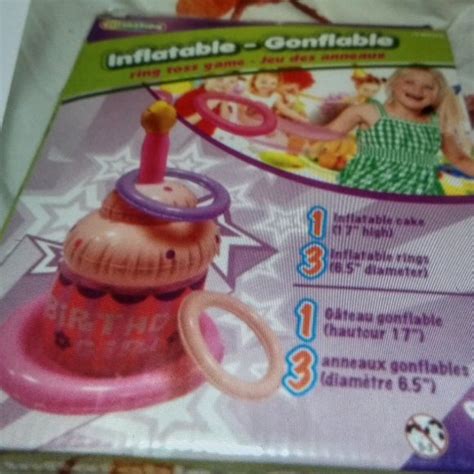 Toys Inflable Birthday Ring Toss Game Poshmark