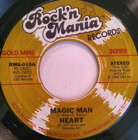 Heart Magic Man Crazy On You 1986 Vinyl Discogs