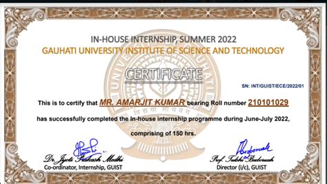 Amarjit Kumar On Linkedin Internship Robotics Iot Arduino Python