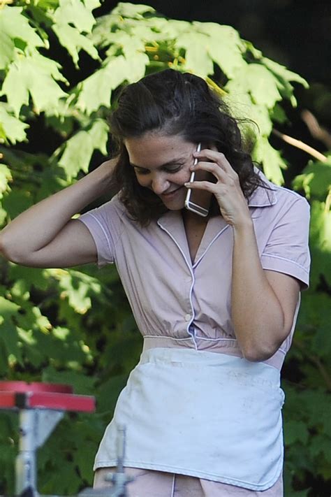 KATIE HOLMES On The Set Of All We Had In New York HawtCelebs
