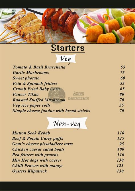 Simple Menu Card For Hotel Picturedensity Vrogue Co