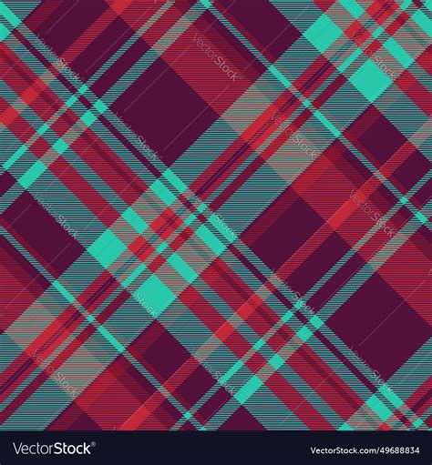 Plaid Seamless Of Tartan Check Pattern Royalty Free Vector
