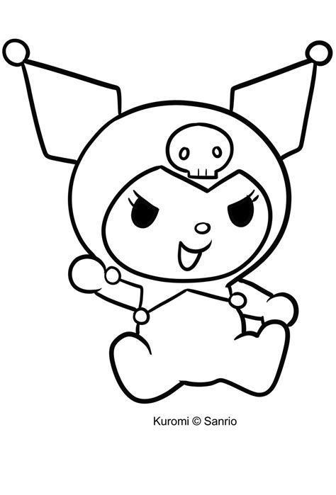 Kuromi 17 Uit My Melody Kleurplaat Porn Sex Picture