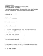 Homework Assignment 3 Docx Homework Assignment 3 Show All Work Homework With Answers Only