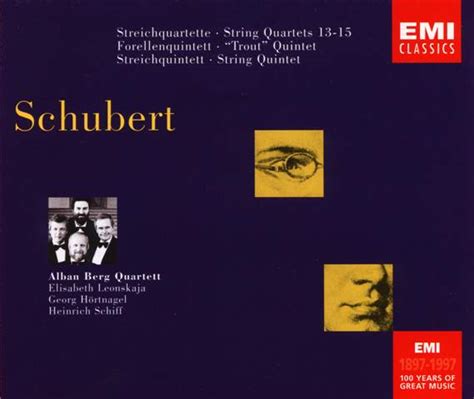 Lists With Streichquartette 13 15 Forellenquintett Streichquintett By