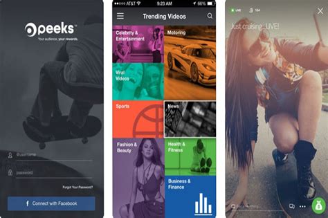 Peeks Social Live Video Webapprater