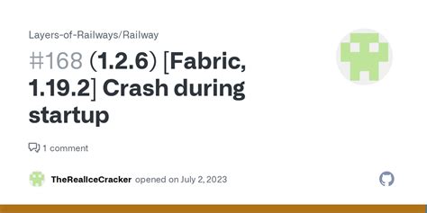 126 Fabric 1192 Crash During Startup · Issue 168 · Layers Of