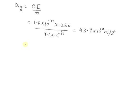 Solved An Electron Moving Along The X Axis With A Constant Speed V 5
