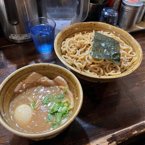 『ベジポタ味玉・肉入りつけ麺（極太胚芽麺）特盛』つけ麺 えん寺 吉祥寺総本店のレビュー ラーメンデータベース