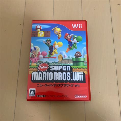 Yahooオークション Wii ニュー スーパーマリオブラザーズ ソフト 任