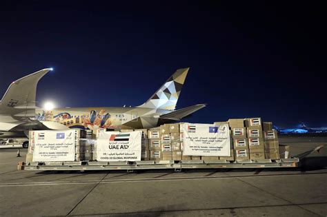 Hoy Los Emiratos Árabes Unidos Envió Un Avión De Ayuda Que Contenía 7