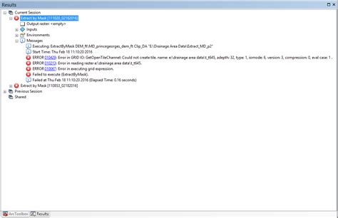 arcgis desktop trouble extracting by mask with a dem layer and a
