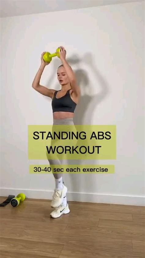 The 18 Best Abs Exercises You Can Do Standing Up Artofit