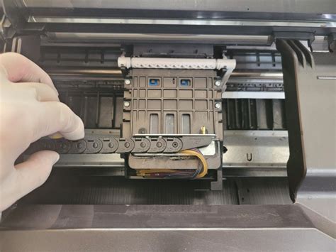 대구시 플로터 출장수리 Hp Designjet T520 36인치 플로터 출력불량 Hp 711 프린트 헤드 분해 수리 및 신규 카트리지 교체