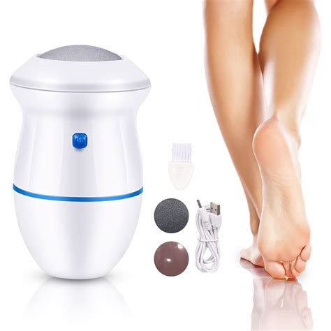 Jahy2tech Electric Vacuum Adsorption Foot File Callus Grinder Dead Skin Remover Machine Blue