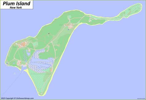 Plum Island Map New York Us Detailed Maps Of Plum Island