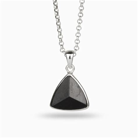 Black Tourmaline Necklace Made In Earth Australia