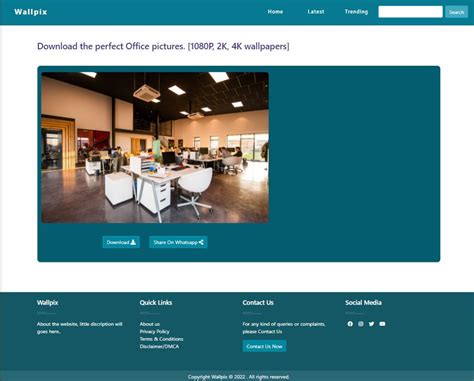Wallpix Laravel Image Gallery Script By Tamboxstudio Codester