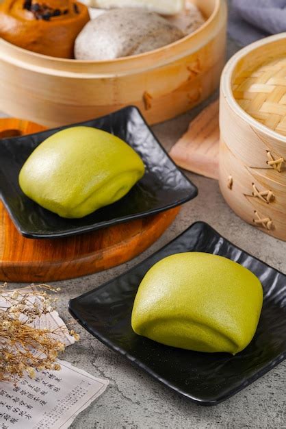 Mantou A Menudo Denominado Bollo Al Vapor Chino Es Un Tipo De Pan O