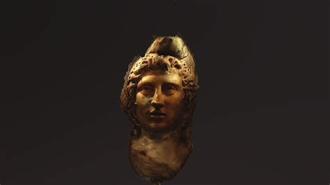 Head Of Mithras From London Mithraeum 3d Model By Debmayers24
