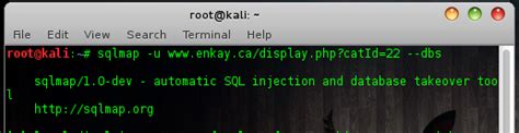 Sqlmap Di Kali Linux Anherr Blogs